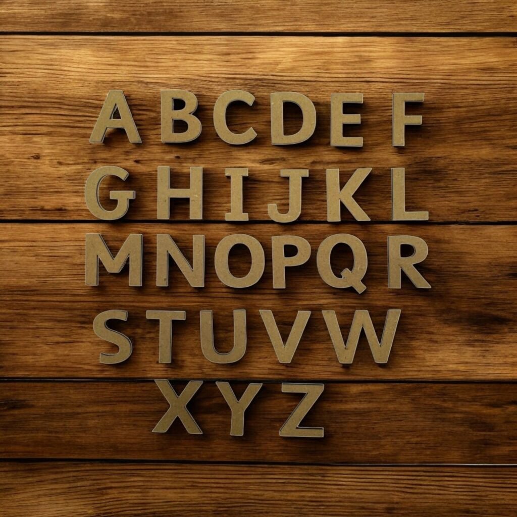 Alphabet Cut Outs Upper Case & Lower Case - winkslab