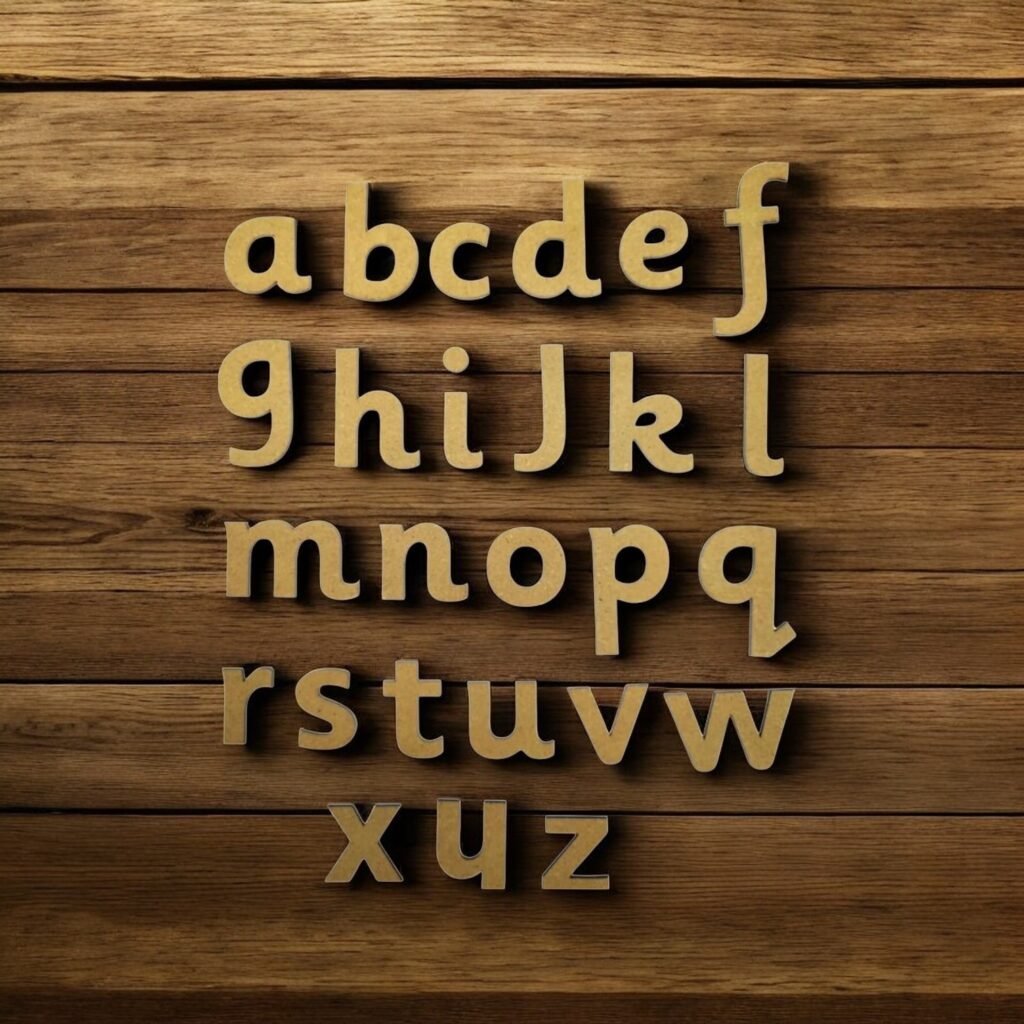 Alphabet Cut Outs Upper Case & Lower Case - winkslab