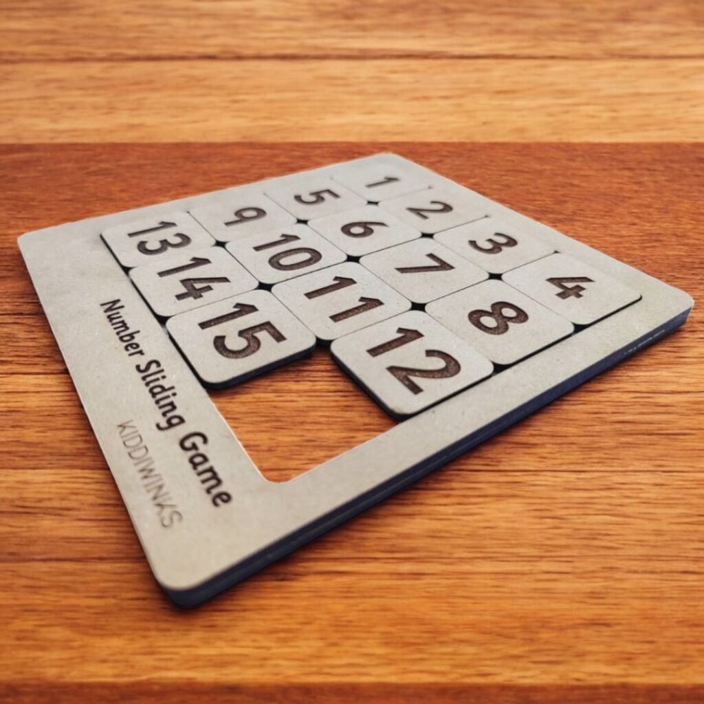Number Sliding Puzzle - winkslab