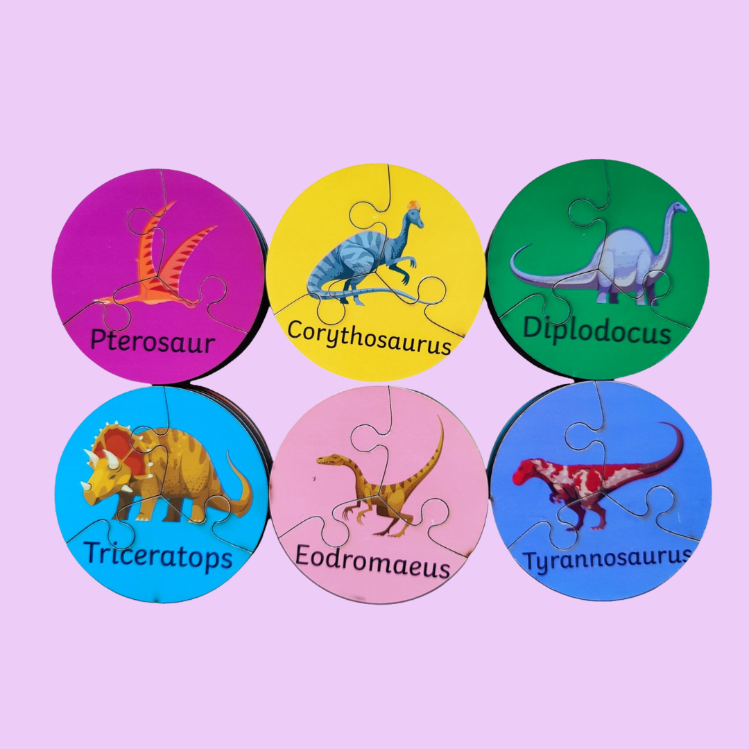 3 Pieces Circular Puzzle - winkslab.in