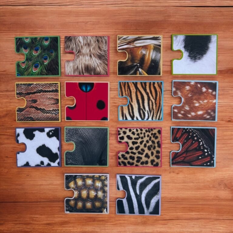 Spot The Match-Animal Pattern Puzzle - winkslab