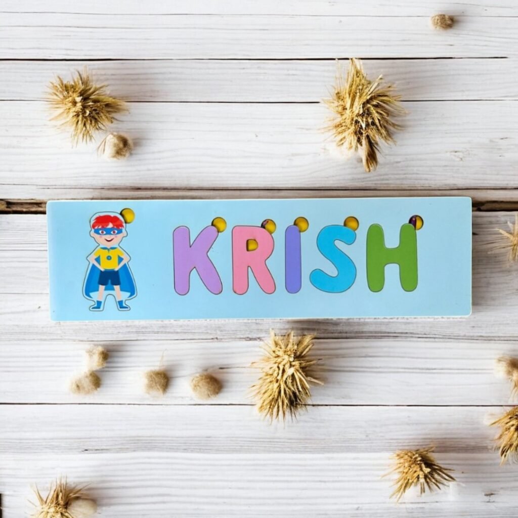 Personalized Kids First Name Plate - winkslab