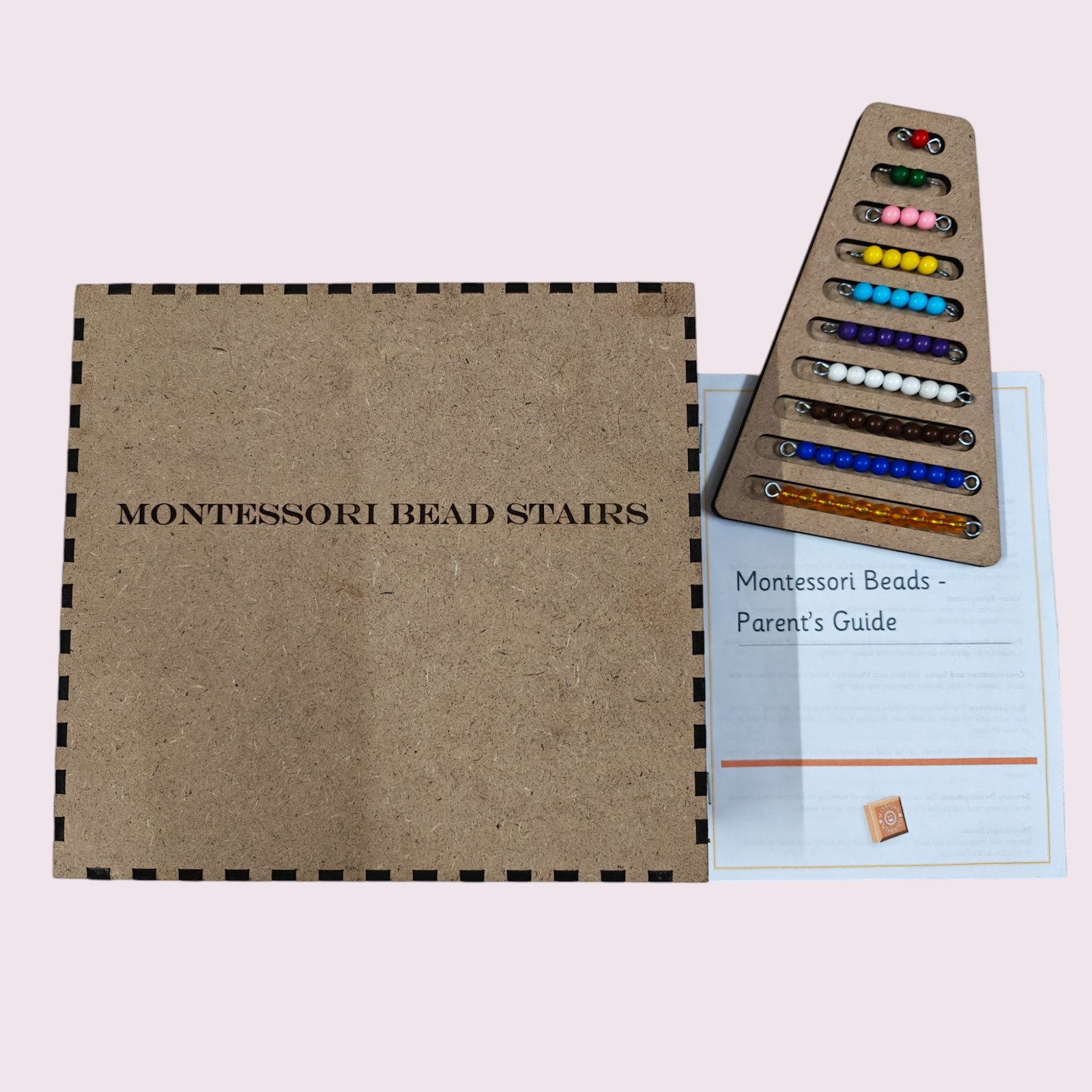Montessori Beads Stairs - winkslab.in