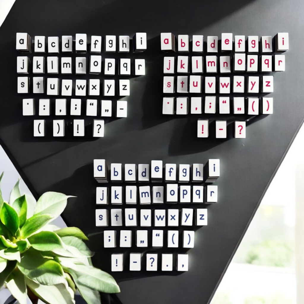 Montessori Alphabet Tiles Combo - winkslab