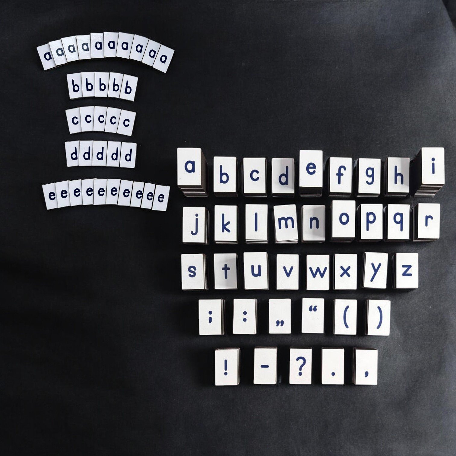 Montessori Alphabet Tiles - winkslab.in