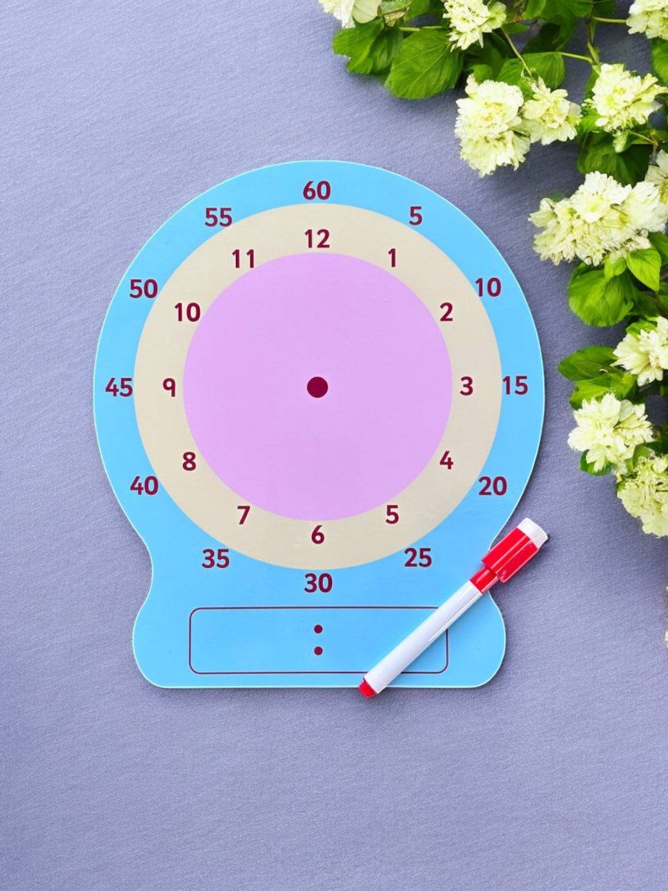 Interactive Clock_Wipe And Clean Board - winkslab